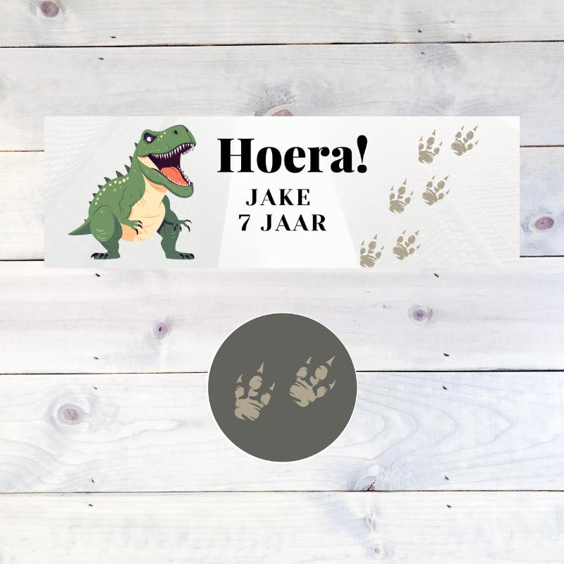 T-rex - Pringles wikkel - Zakenmama